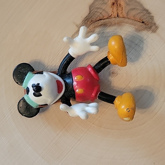 Disney | Toys | Mickey Mouse Figurine Mail Pilot | Poshmark